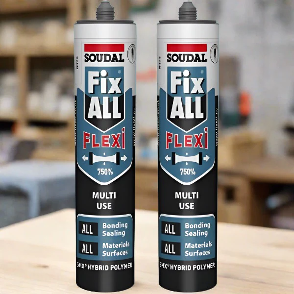 SILICONA ADHESIVA FIX ALL CRYSTAL X 290 ML - ItalPlast Cali